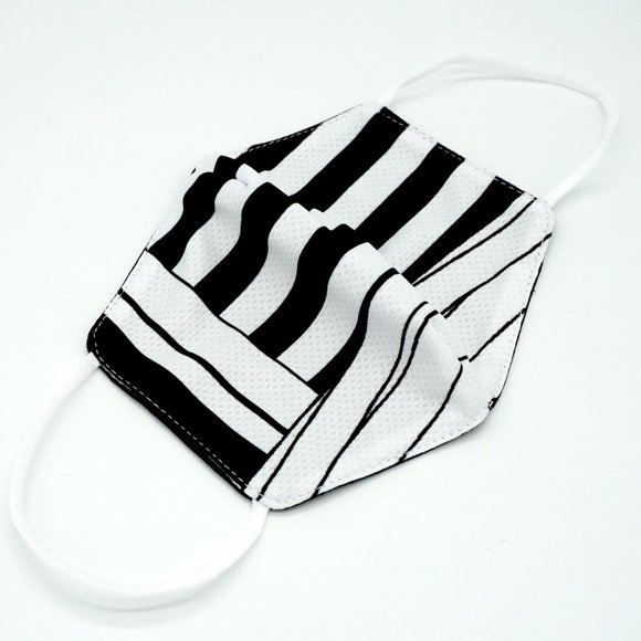 The Myriad | Accessories | Iguro Obanai Black And White Reusable Face ...